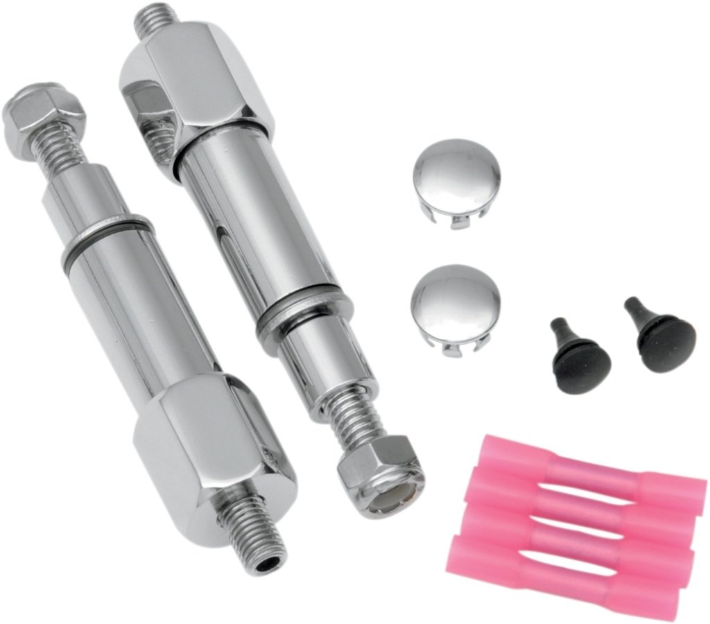 【楽天市場】Drag Specialties ドラッグスペシャリティーズ Chrome Rear Turn Signal Relocation ...