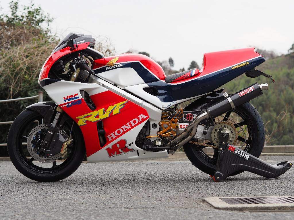 【楽天市場】YAMAMOTO RACING ヤマモトレーシング TI4-2-1 カーボン RVF400 VFR400R HONDA ホンダ ...