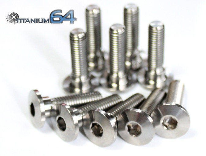 【楽天市場】TITANIUM64 チタニウムロクジュウヨン フロントローターボルト ZX12R KAWASAKI カワサキ ローターボルト：ウ ...