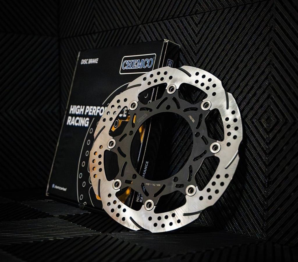 【楽天市場】Chemco:ケムコ 【Chemco×Sunstar】Floating Disc Brake Φ320mm フロント YZF ...