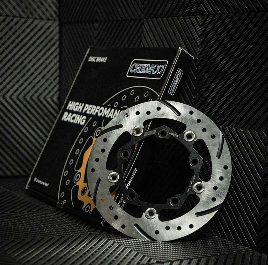 【楽天市場】Chemco:ケムコ 【Chemco×Sunstar】Floating Disc Brake Φ260mm フロント MX ...