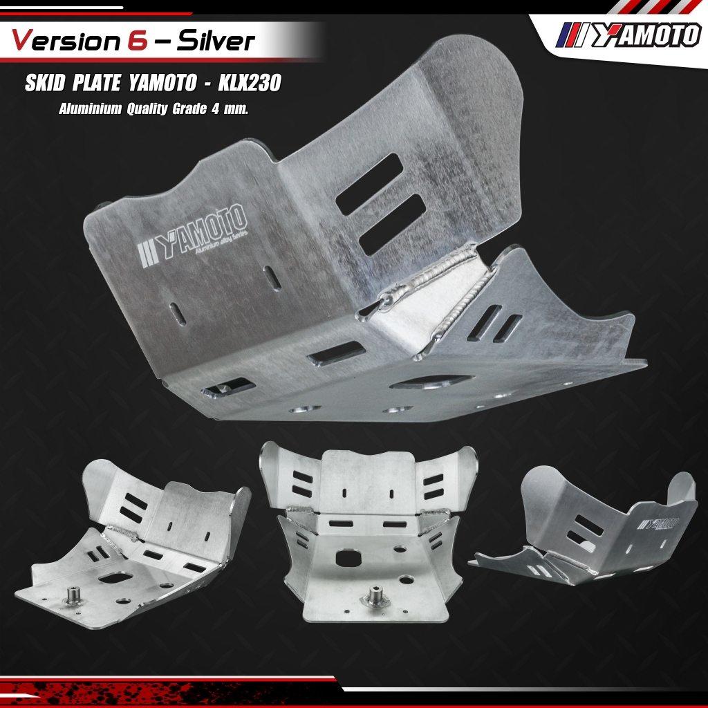 【楽天市場】Yamoto Thailand:ヤモト タイランド Crankcase guard KLX230 V.6 (4mm ...