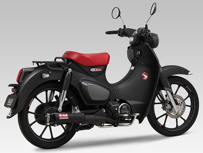 【楽天市場】YOSHIMURA ヨシムラ 機械曲ストレート762サイクロン Super Cub C125 HONDA ホンダ フルエキゾースト ...