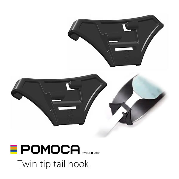 【楽天市場】POMOCA スキーシール アクセサリー Twin Tip Tail Hook 1ペア 10-0007185700 ポモカ バック ...