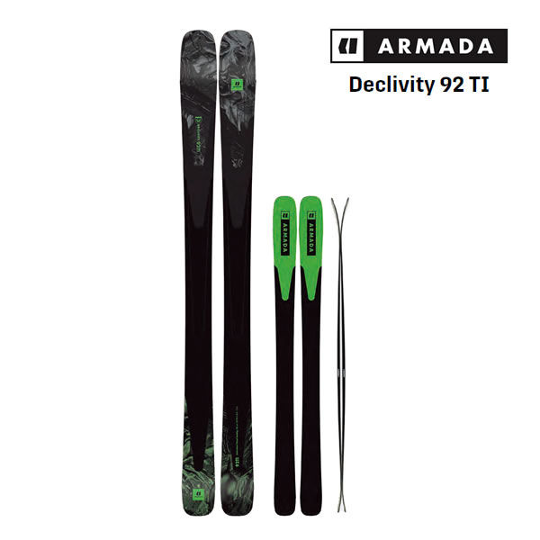 【楽天市場】アルマダ スキー板 ディクリビティ 92 Ti ARMADA DECLIVITY 92 Ti 単品 (板のみ) RA0000644 ...