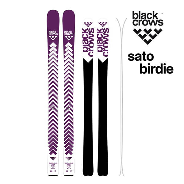 【楽天市場】blackcrows スキー板 2026 Sato Birdie スキー板 単品 (板のみ) サト バーディー 25-26 ...