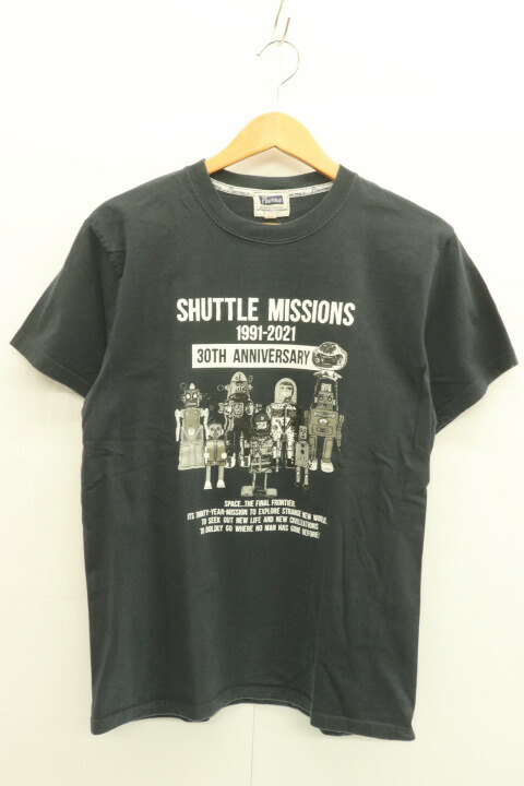 【楽天市場】【中古】PHERROW'S メンズTシャツ 40 SHUTTLE MISSIONS Tシャツ PHERROW'S 40 紺 ネイビー：Style（ブランド古着のスタイル）