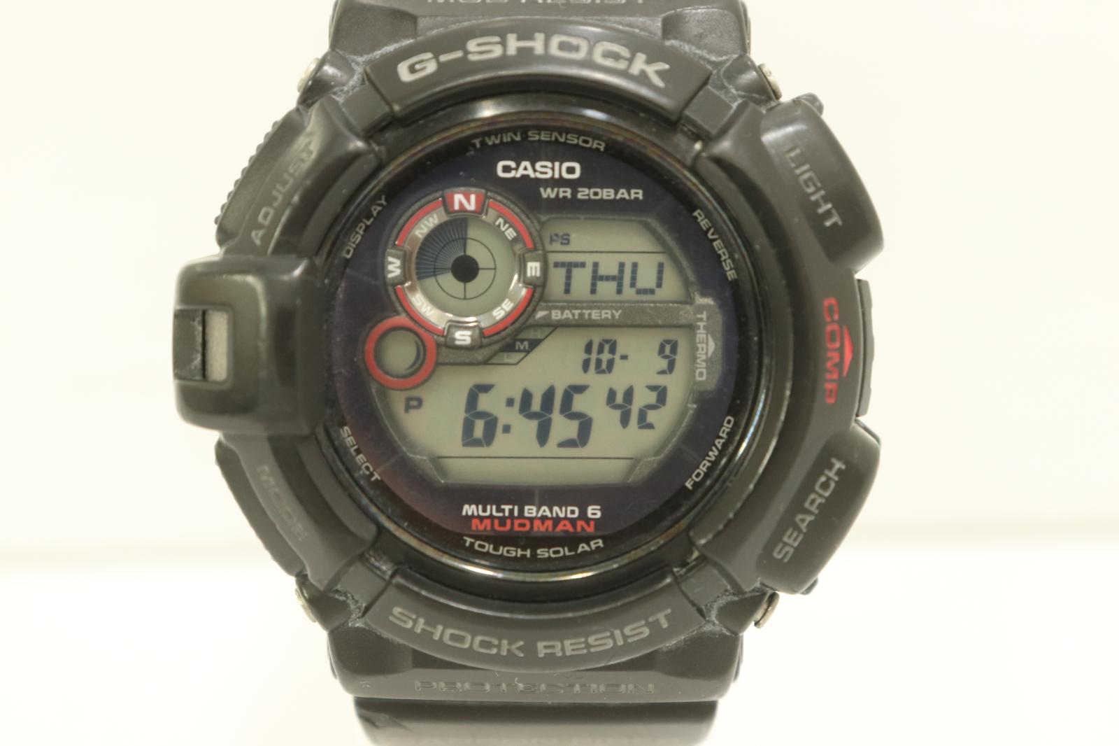 【楽天市場】【中古】 CASIO メンズ腕時計 -- G-SHOCK CASIO -- 黒 ブラック ロゴ GW-9300-1JF：Style ...
