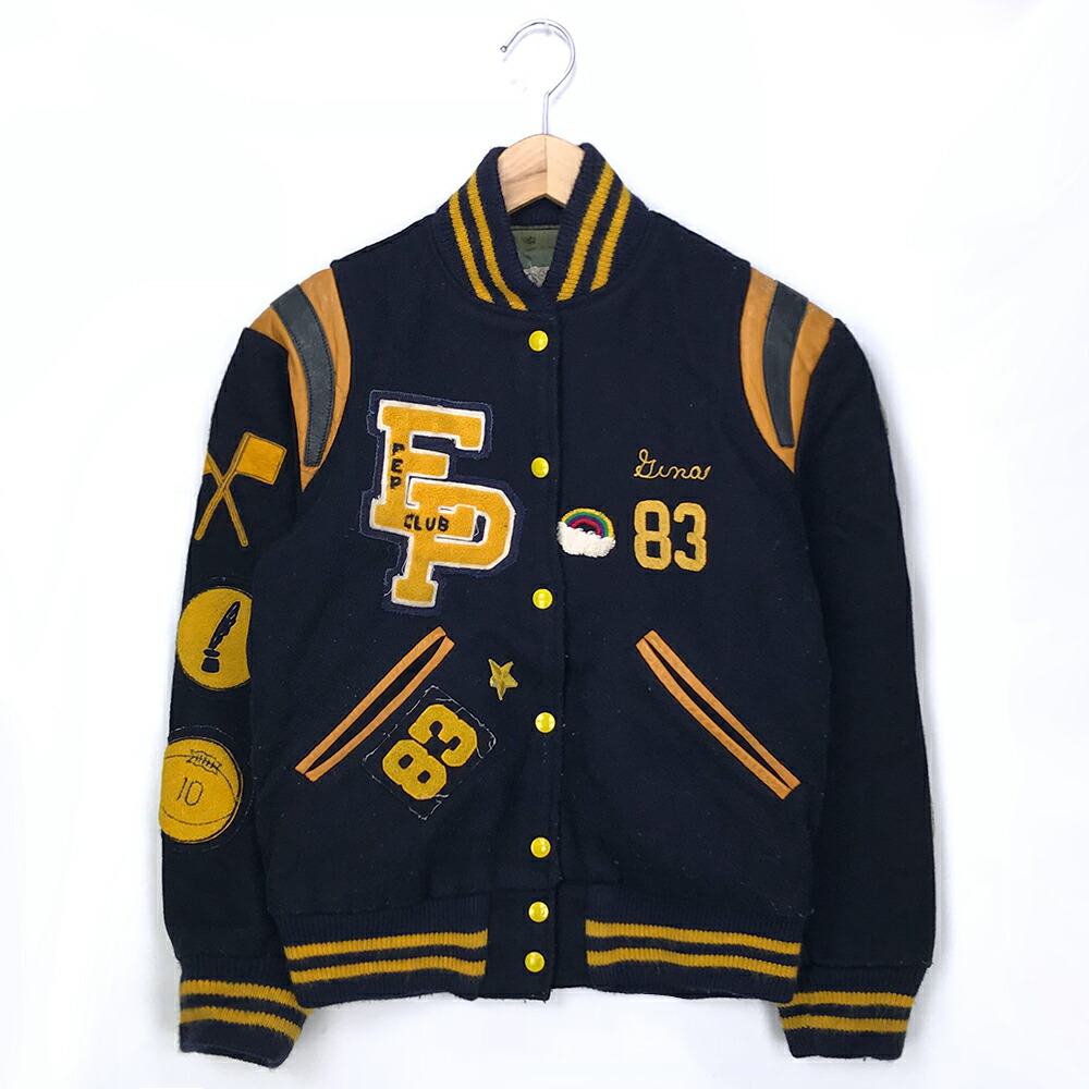 【楽天市場】THE STANDARD PENNANT CO スタジャン ネイビー アウター 紺 EAST PRESTON GIRLS ...