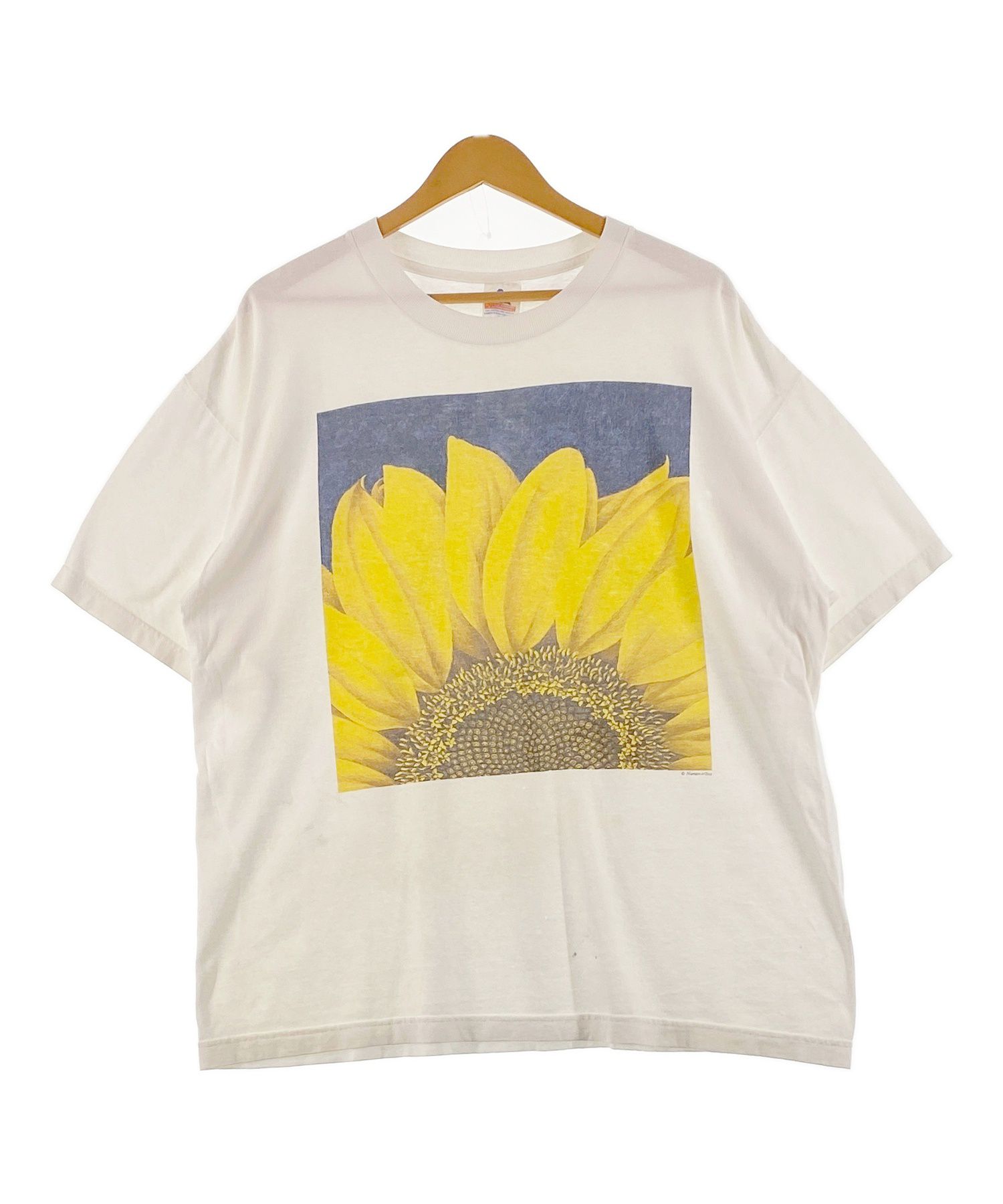 【楽天市場】Human-i-Tees アートTシャツ サイズ表記 XL ホワイト 向日葵 ヒマワリ AAA アルスタイル 半袖 ART ...