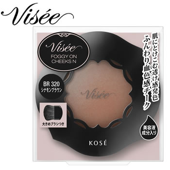 【楽天市場】コーセー ヴィセ リシェ フォギーオンチークス N BR320 シナモンブラウン (5g) チーク Visee：ドラッグストアウェルネス