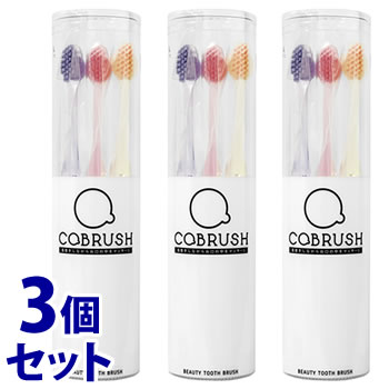 【楽天市場】《セット販売》 クリエイト COBRUSH コブラシ (3本)×3個セット コブ付き 美容歯ブラシ ハブラシ：ドラッグストアウェルネス