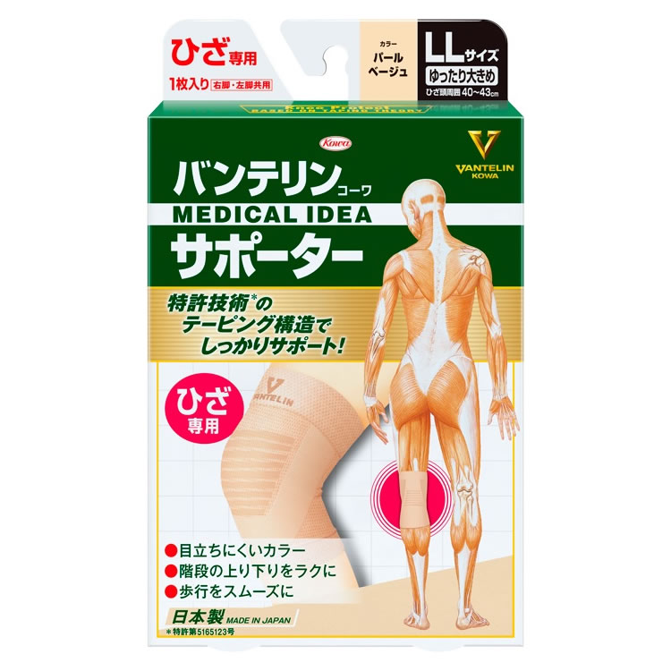 楽天市場】興和 バンテリン コーワ サポーター ひざ専用 ゆったり