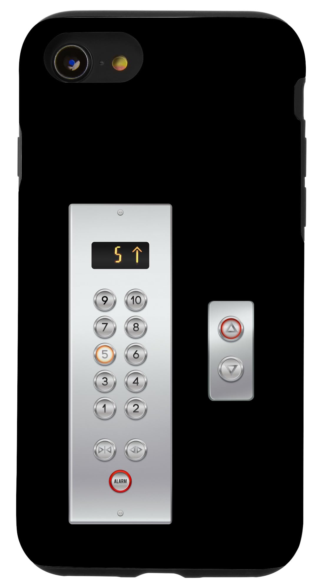 【楽天市場】iPhone SE (2020) / 7 / 8 I Love Elevator キュート エレベーターボタン メカニック ...