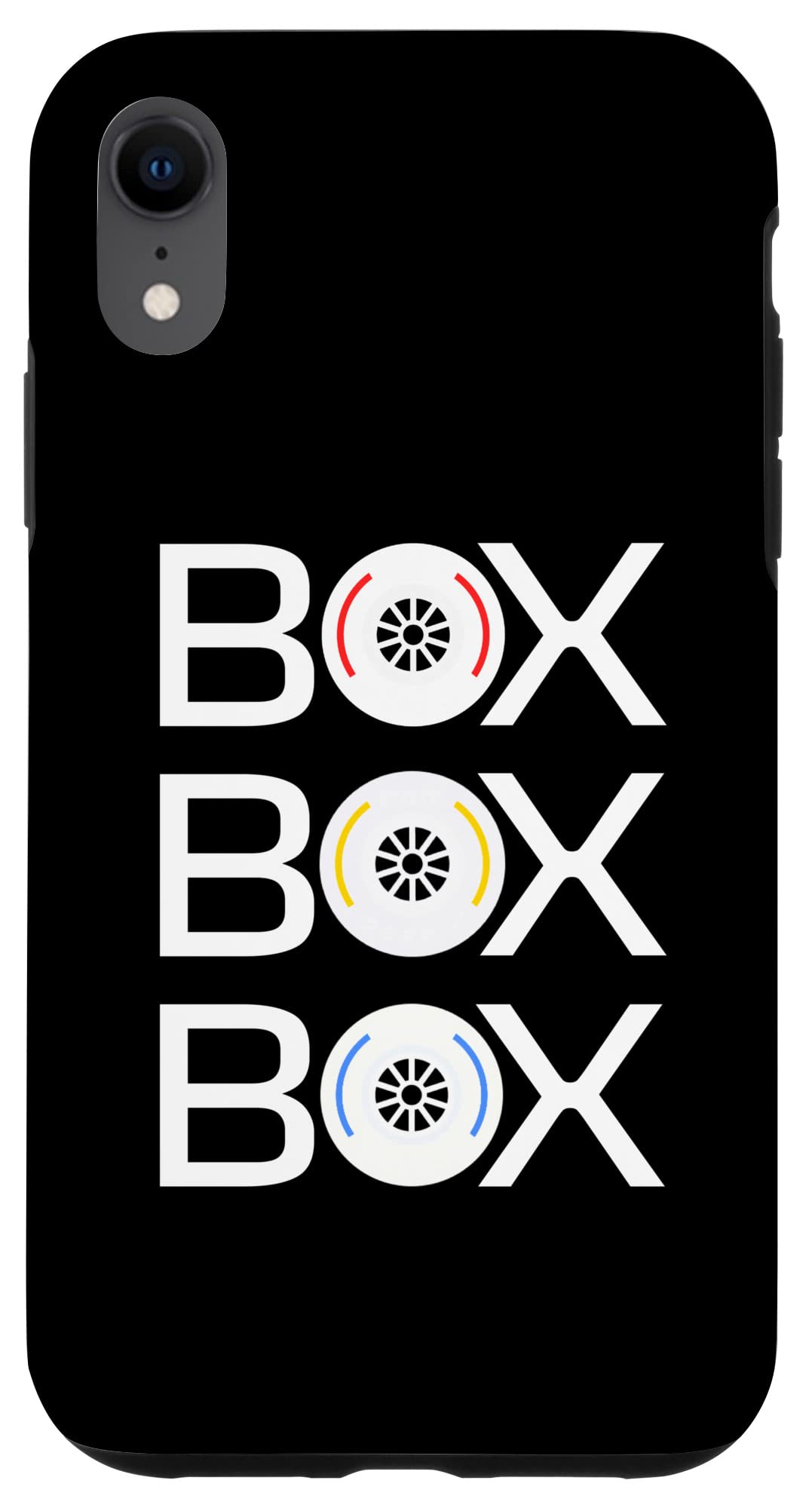 【楽天市場】iPhone XR Box Box Box Radio Racer to the Pit Crew タイヤ スマホケース：WES ...
