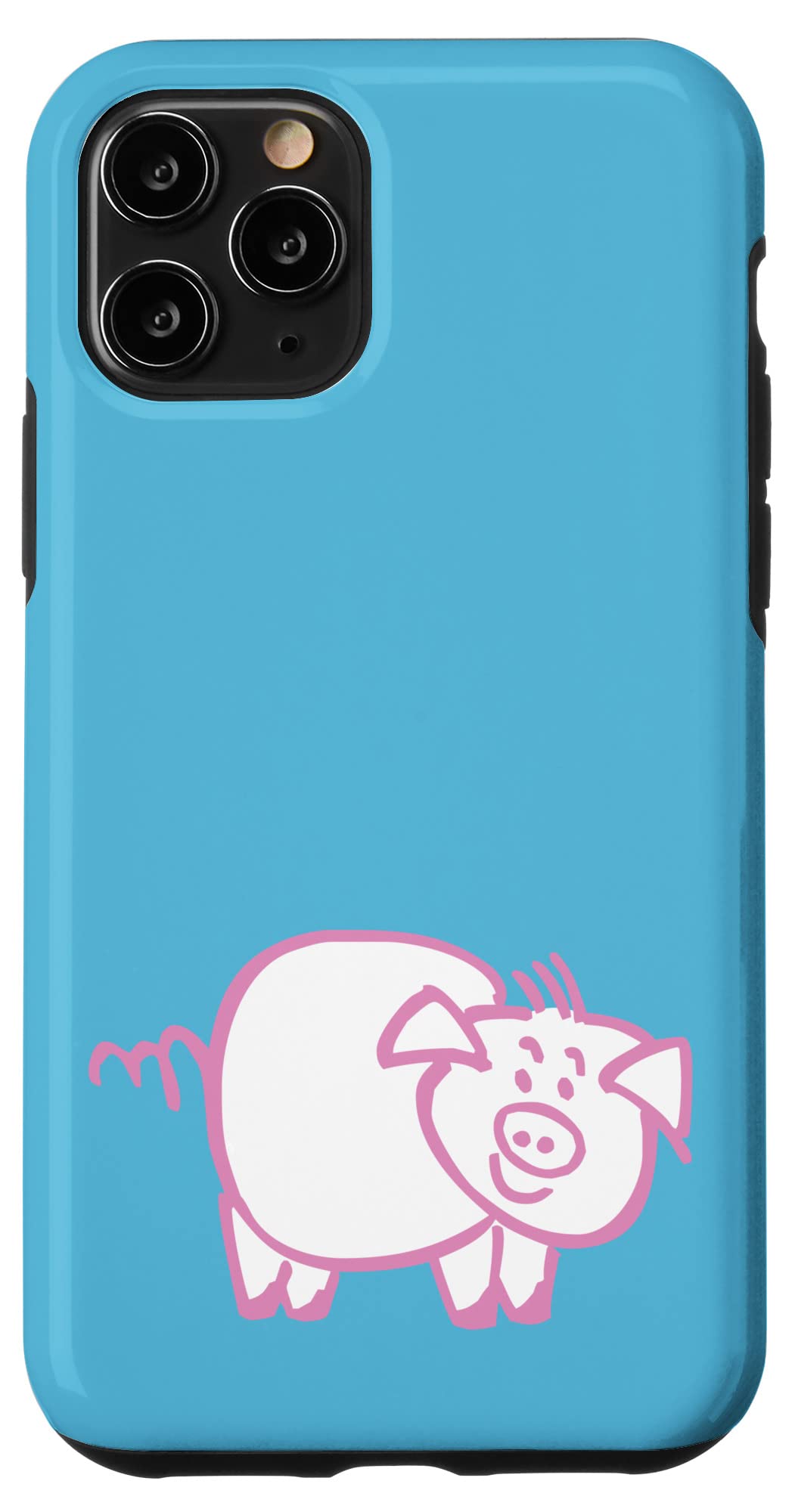 【楽天市場】iPhone 11 Pro Funny That'll Do Pig Stinky Piggy goes OINK to ...