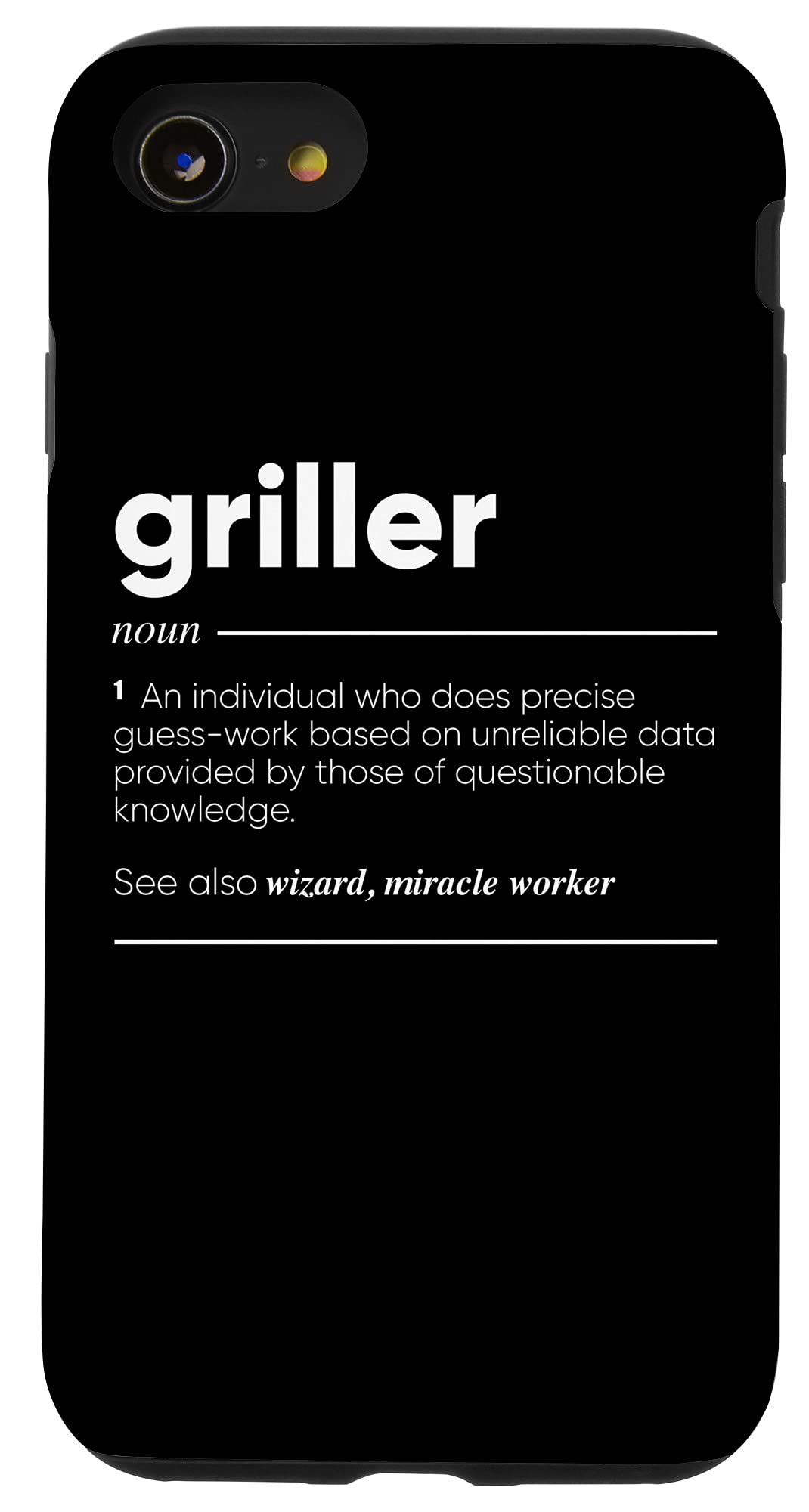 【楽天市場】iPhone SE (2020) / 7 / 8 Griller Definition おもしろ名詞 スマホケース：WES STORE