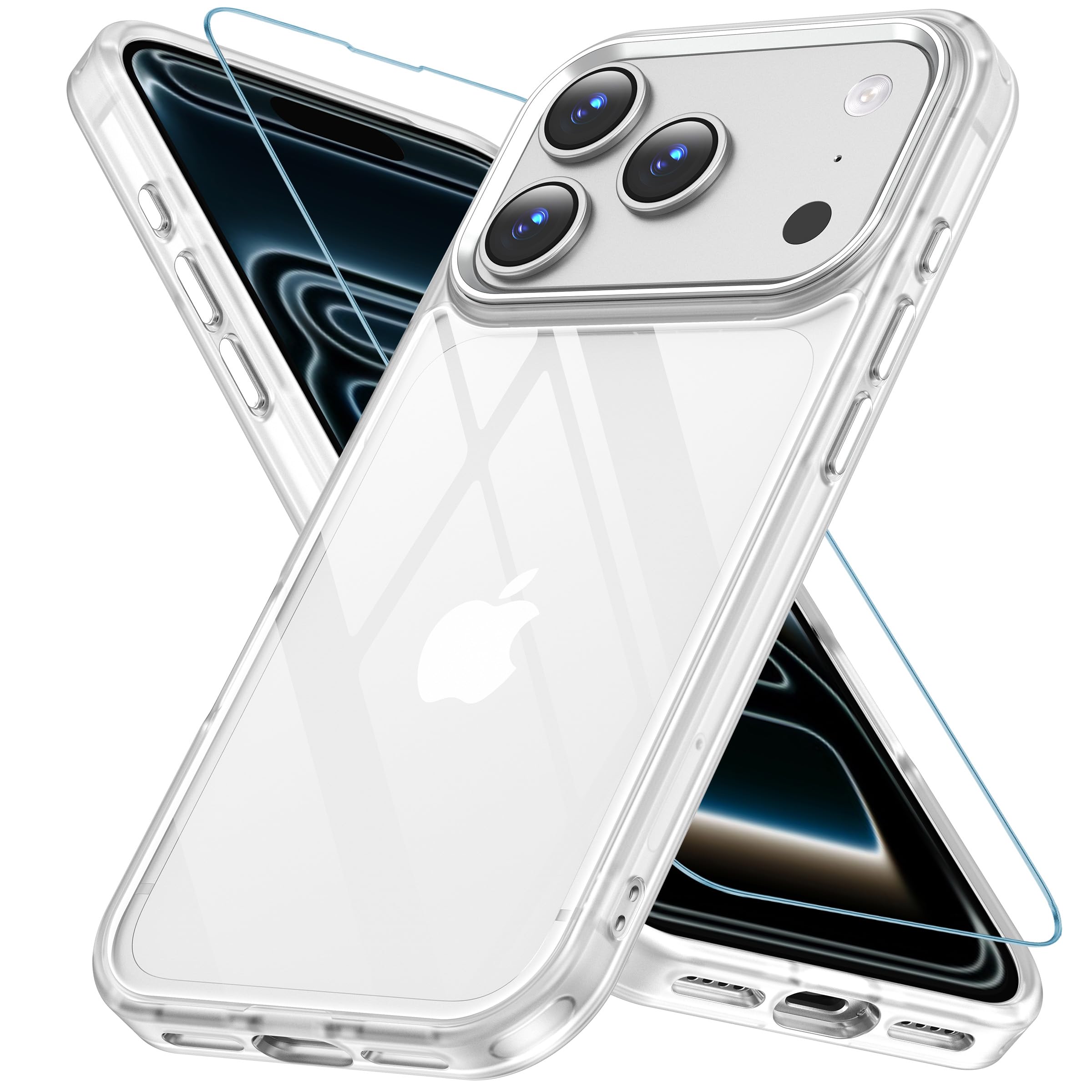 【楽天市場】AXAG iPhone 17 Pro 用 ケース ガラスフィルム付き アイフォン17Pro 用 ケース 耐衝撃 黄変防止 い ...
