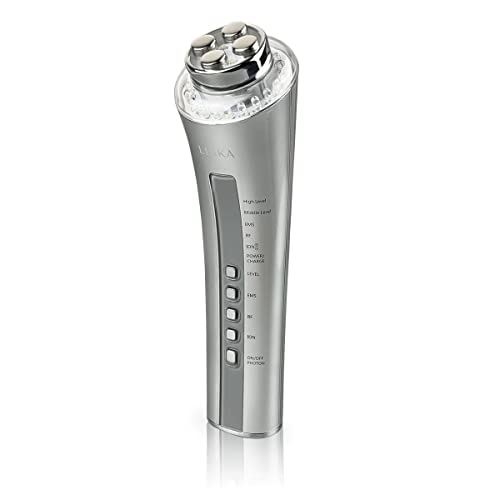 【楽天市場】超音波美顔器 LINKA RF マルチ複合美顔器 1台5役 イオン導入・導出 EMS RF波 LED：WES STORE