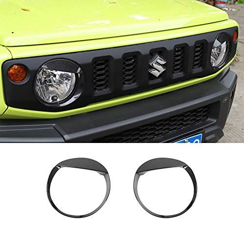 【楽天市場】新型 スズキ ジムニー Jimney Suzuki 2019+ バーディーヘッドライトサークル/ヘッドライトランプカバー装飾 ...