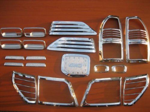 【楽天市場】プラド90系 クロームメッキ外装フルセット 【 FSET-006 】 5536：WES STORE