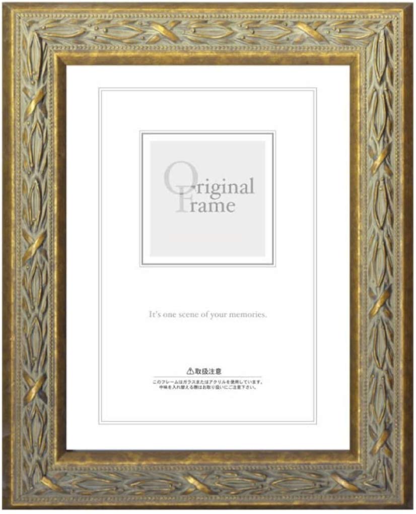 【楽天市場】A.P.J. ローレルフレーム A3サイズ(297×420mm) アンティークゴールド：Western Plaza