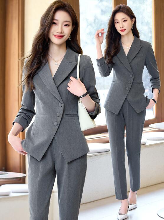 【楽天市場】事務服【ジャケット+スカート】【ジャケット+パンツ】自宅で洗える パンツスーツ 発表会 謝恩会 卒業式 入学式 春夏秋フォーマル ...