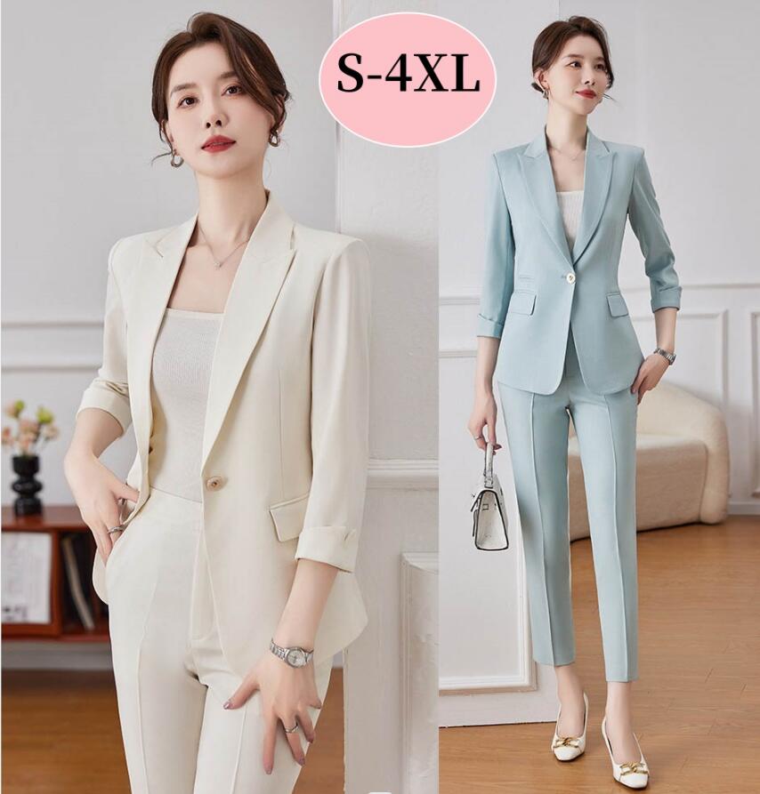 【楽天市場】送料無料 無地7分袖【ジャケット】【ジャケット+テーパードパンツ】自宅で洗える パンツスーツ 発表会 謝恩会 卒業式 入学式 春秋 ...