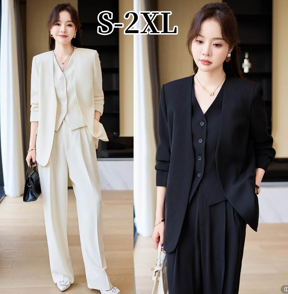 【楽天市場】フォーマルスーツ【ジャケット+パンツ+ベスト】【ジャケット+パンツ】上下セット 自宅で洗える パンツスーツ 発表会 謝恩会 卒業式 ...