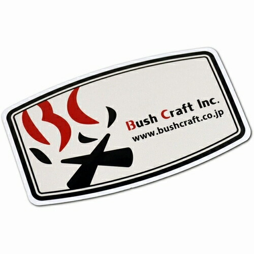 【楽天市場】【日本正規品 13時まで当日出荷】Bush Craft Inc．ブランドステッカー ブッシュクラフト：WEST WEB STORE