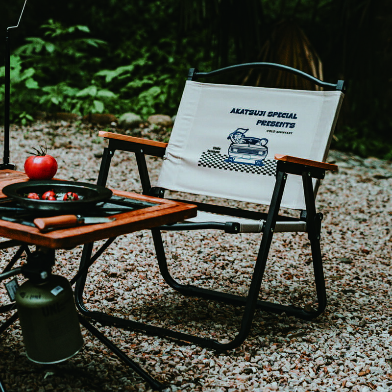 【楽天市場】【レビュー特典付き】Off Week TECI ローチェア 組立不要 アイアンチェア Pro アウトドアチェア 木目 組立簡単 ...