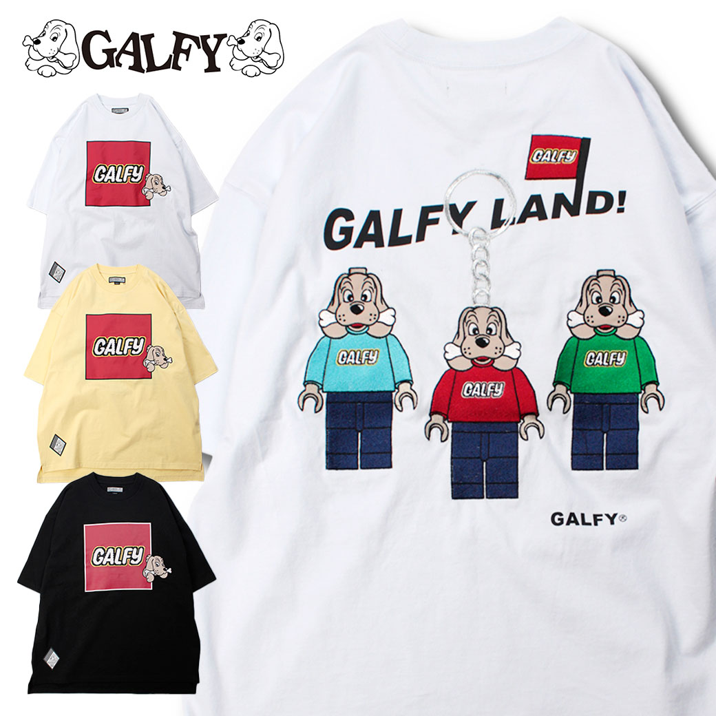 【楽天市場】GALFY ガルフィー GALFY LAND Tee 正規品 Tシャツ 半袖TEE ユニセックス ストリート オーバーサイズ ...