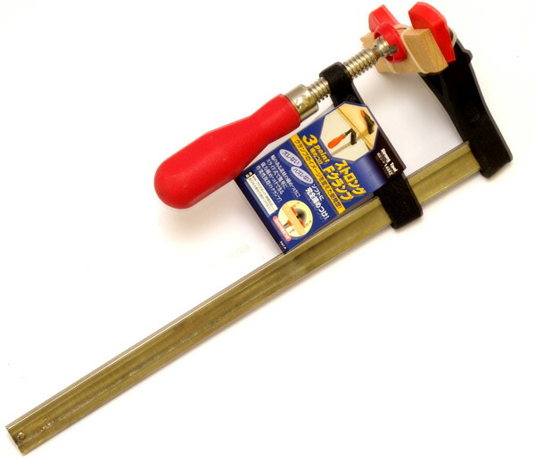 【楽天市場】ST 14442 ストロング3point締めつけFクランプ 口の開き300mm StrongTool ストロングツール ミツトモ ...