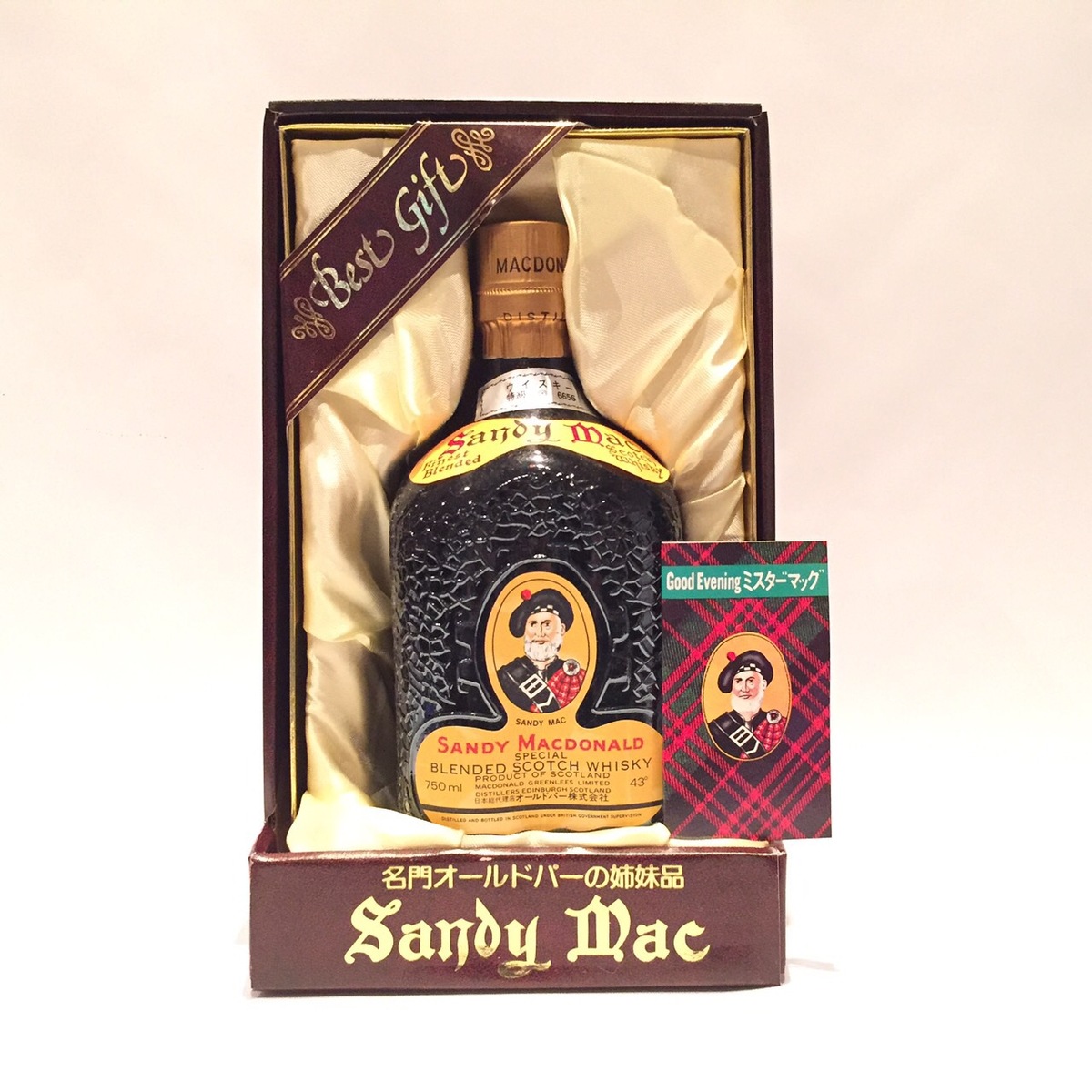 【楽天市場】特級 サンディ マック マクドナルドSandy MacdonaldSpecial43度 / 750ml：WHISKY SHOP