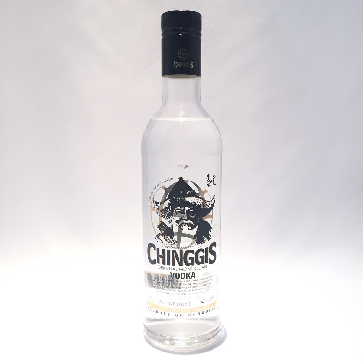 【楽天市場】チンギスウォッカCHINGGIS VODKA39%Alc.vol.（78proof）/ 500ml ：WHISKY SHOP