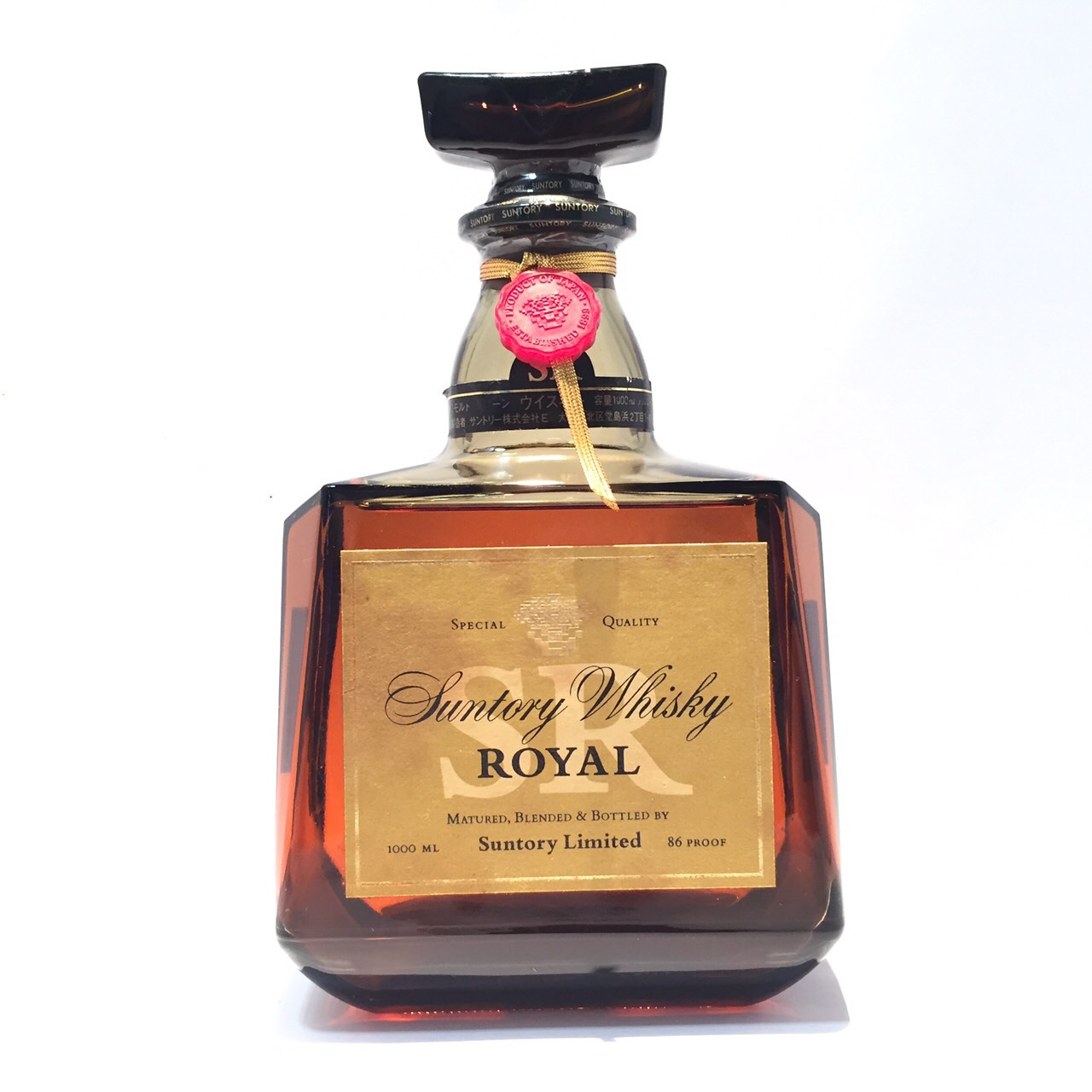 【楽天市場】サントリー ローヤル SRクイーンサイズSUNTORYROYAL SRQUEEN SIZE86PROOF / 1000ML ...
