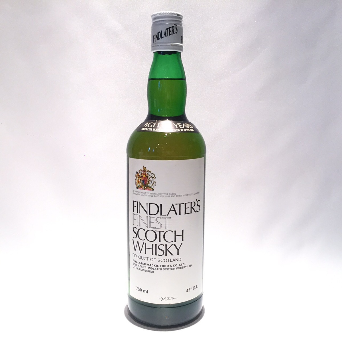 【楽天市場】フィンドレイター 5年FINDLATER'S43°G.L. / 750ml：WHISKY SHOP