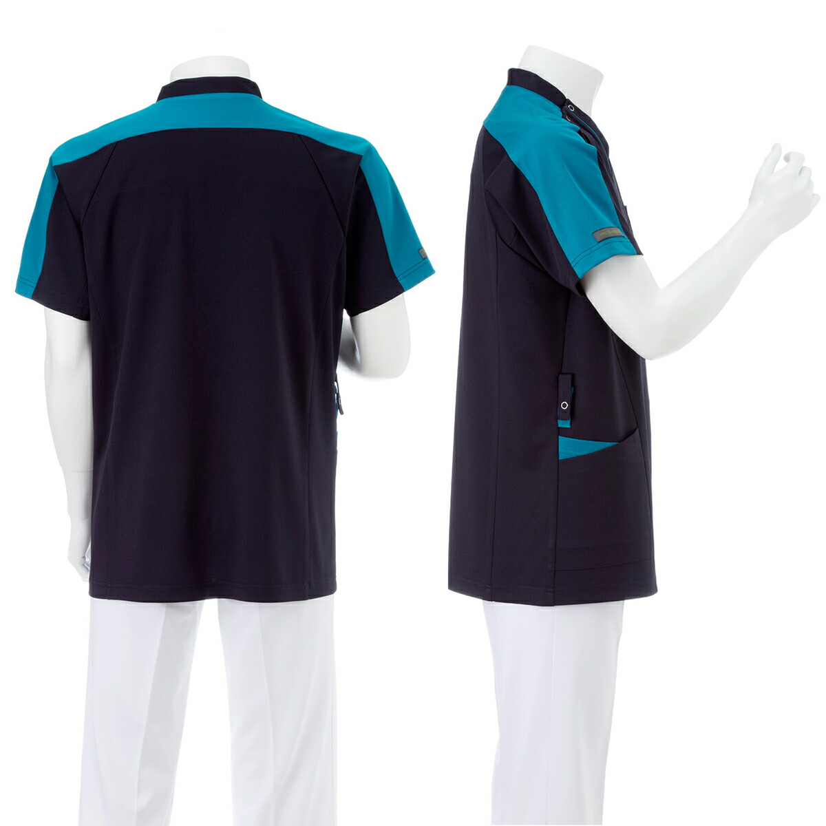 【楽天市場】ナガイレーベン RF-5197 医療用白衣 男性用 スクラブ 上衣 白衣 メンズ 2019年新作商品：白衣のホワイトロード