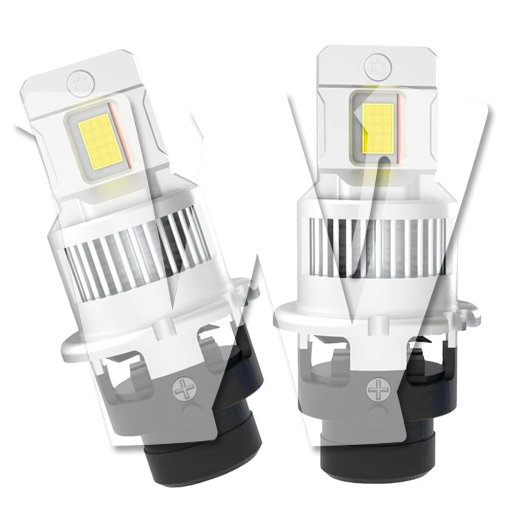 【楽天市場】純正HIDと同様サイズ D2S D2R LED ヘッドライト 爆光 D2R LED 配線レス ポン付け 16000lm 35W*2 ...