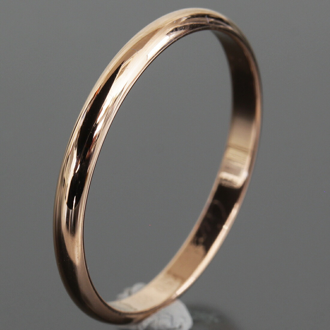 【楽天市場】カルティエ Cartier ウエディングリング 21号 (62) 2.4mm K18PG ピンクゴールド メンズ E1815 ...