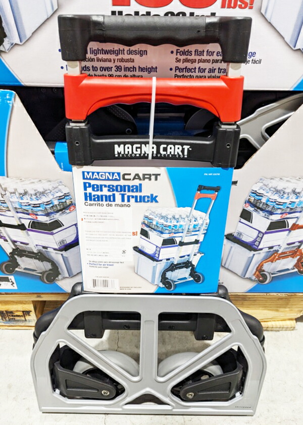 【楽天市場】★即納★【COSTCO】コストコ通販【MAGNA CART】マグナカート折り畳み式ハンドトラック：WhiteLeaf ホワイトリーフ