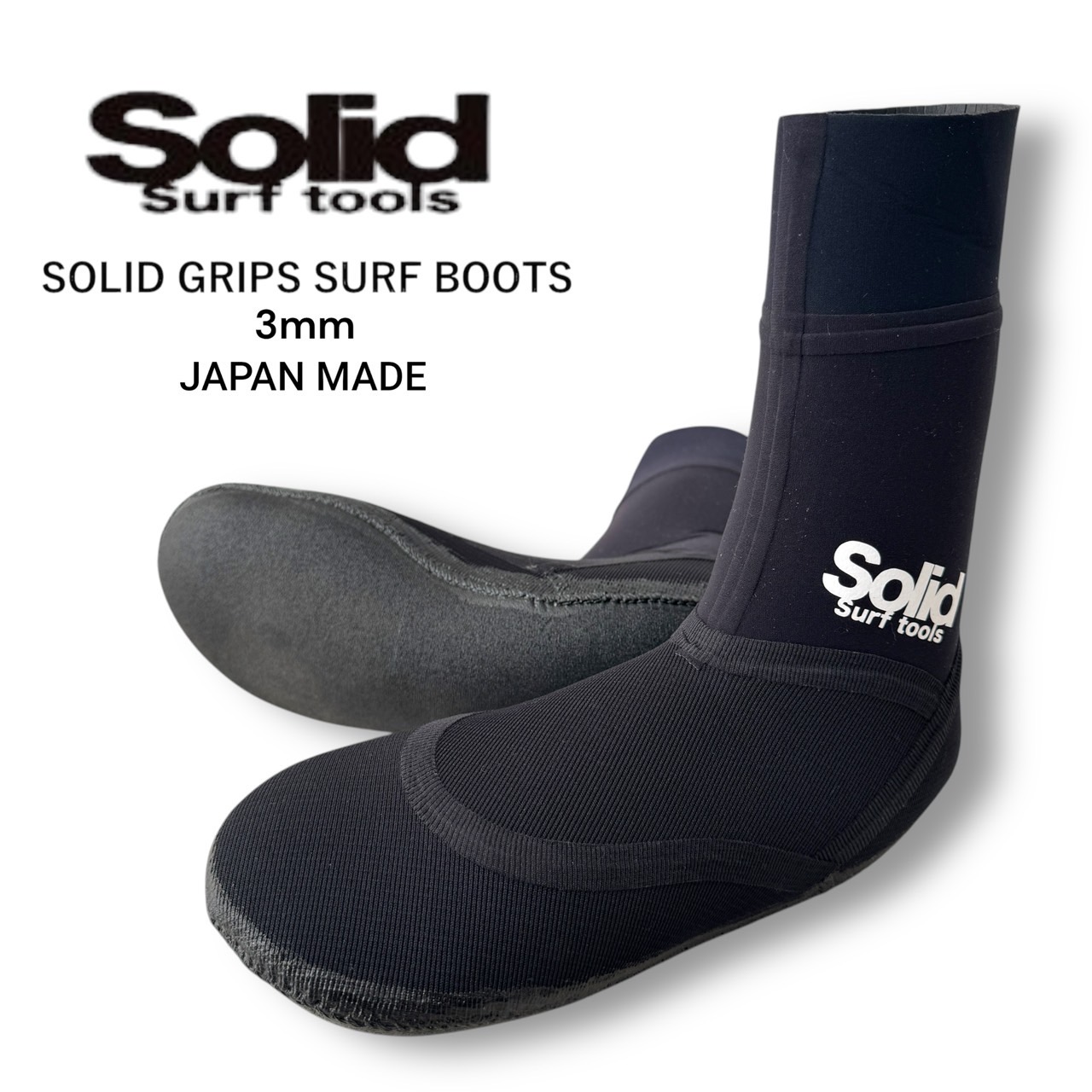 【楽天市場】【2,000円クーポン発行中!!】 SOLID GRIPS SURF BOOTS サーフブーツ サーフィン ソックス 日本製 ...