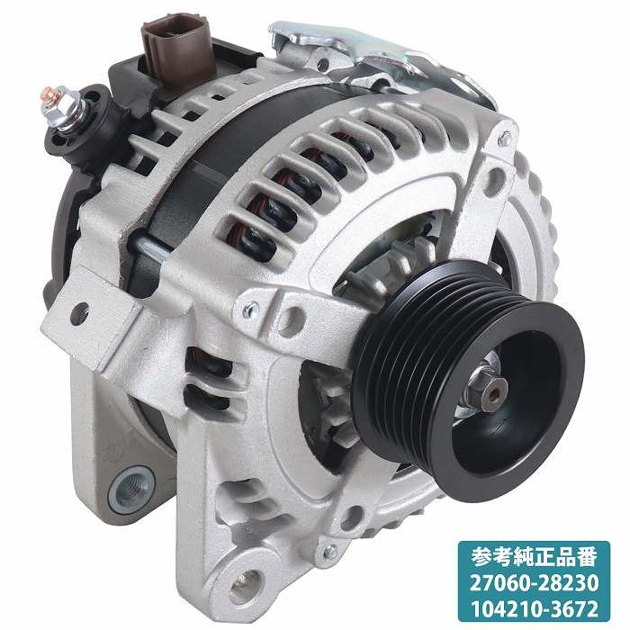 【楽天市場】トヨタ ヴォクシー 60系 VOXY 60 AZR60G AZR65G オルタネーター 27060-28230 ダイナモ 発電機 ...