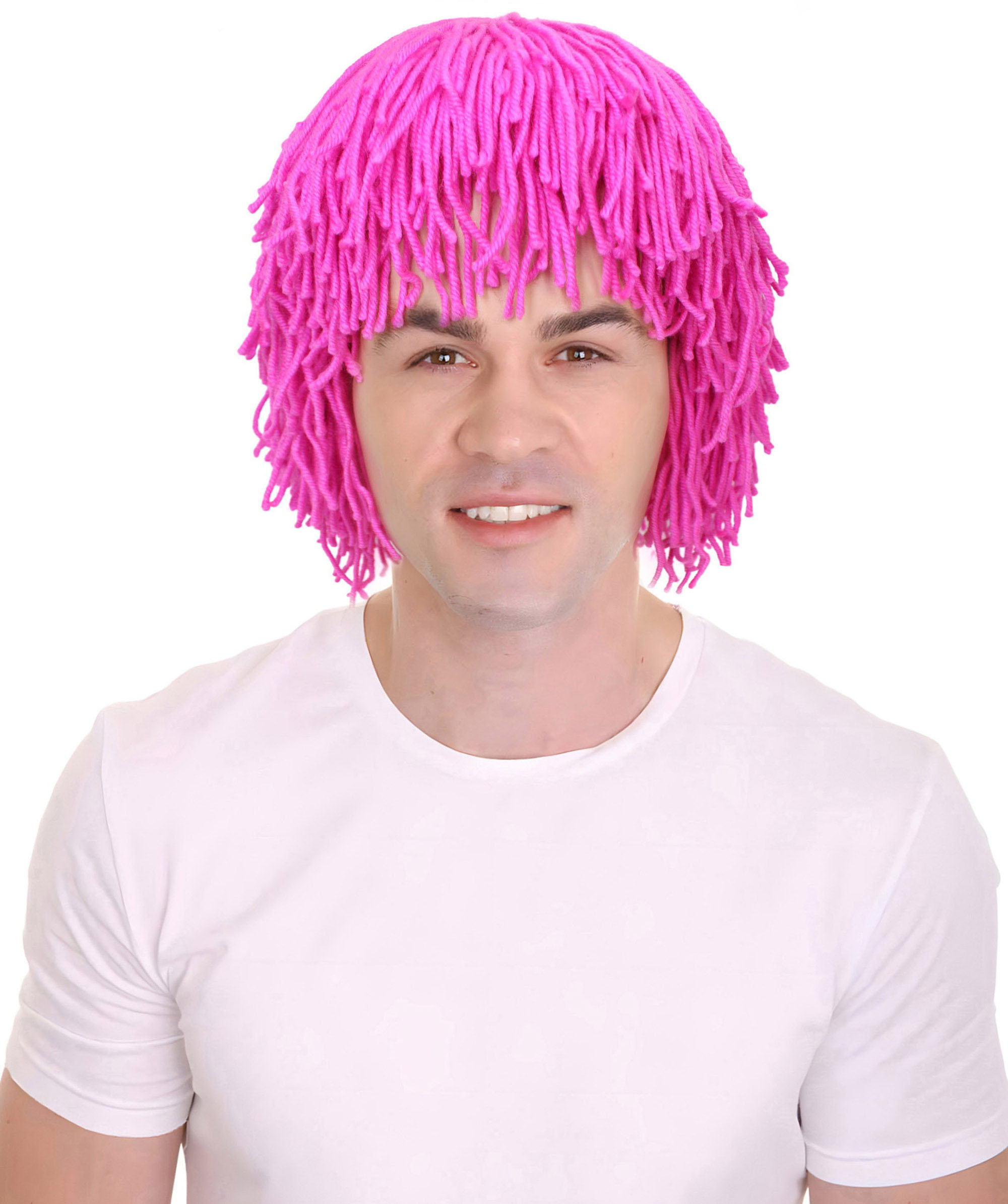 【楽天市場】かつら ウィッグ H-6424 アラジン ジーニー ワールドカップ オリンピック 舞台 クリスマス コスプレ ボブ ポプキン ...