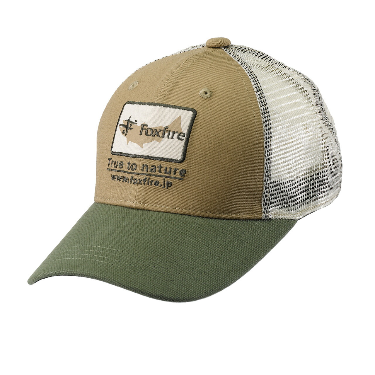 【楽天市場】フォックスファイヤーTrue to nature キャップ 【カーキ：フリー】 (Foxfire)：WILD-1楽天市場店
