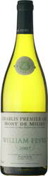 【楽天市場】ドメーヌ ウィリアム フェーブル シャブリ プルミエクリュ モン ド ミリュ [2018] 750ml 白ワイン CHABLIS PREMIER CRU MONT DE ...