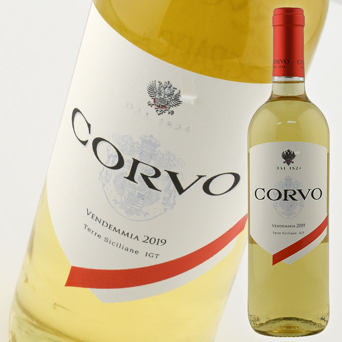 【楽天市場】ドゥーカ ディ サラパルータ コルヴォ ビアンコ [2019] 750ml 白 Duca di Salaparuta Corvo ...