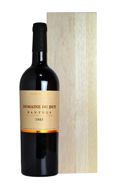 【楽天市場】バニュルス 1983 究極限定秘蔵古酒 ドメーヌ ドゥ デュイ元詰 AOCバニュルス 箱付 ギフト 赤ワイン ...