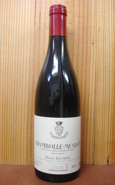 【楽天市場】シャンボール ミュジニー[2005]年 ドメーヌ エルヴェ ルーミエ家元詰Chanbolle Musigny [2005 ...