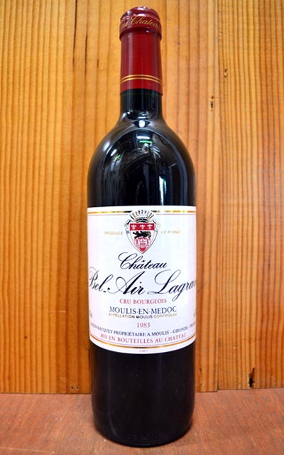 【楽天市場】シャトー ベレール ラグラーヴ[1983]年 AOCムーリス クリュ ブルジョワ級Chateau Bel-Air-Lagrave [1983] AOC Moulis-en ...
